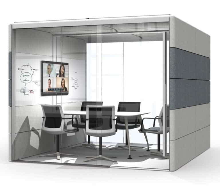 Hoozone Circular Pod | Seclusion To Work, Meet & Collaborate