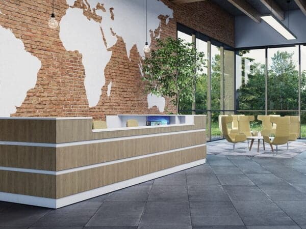 Allure Reception Desk | Designs For Single Or Multiple Staff