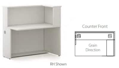 Allure Reception Desk | Attractive, Modular And Customisable