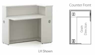 Allure Reception Desk | Attractive, Modular And Customisable
