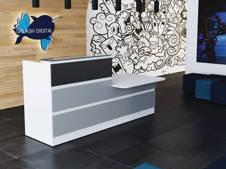Allure Reception Desk | Designs For Single Or Multiple Staff