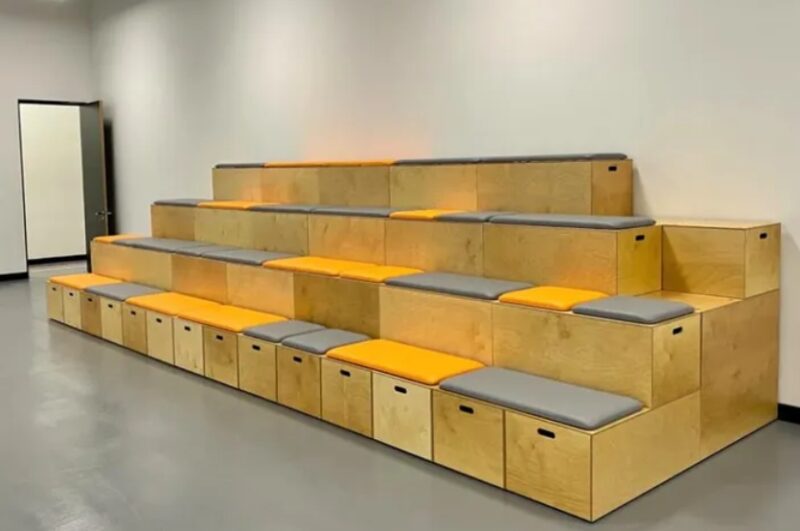 Bleachers Modular Seating | Multi-Level Collaboration Spaces