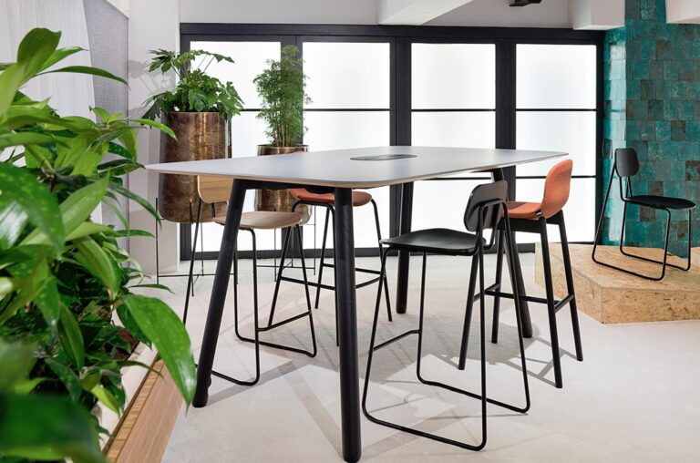 Blume Chair And Stool Ideal For Meeting And Breakout Spaces