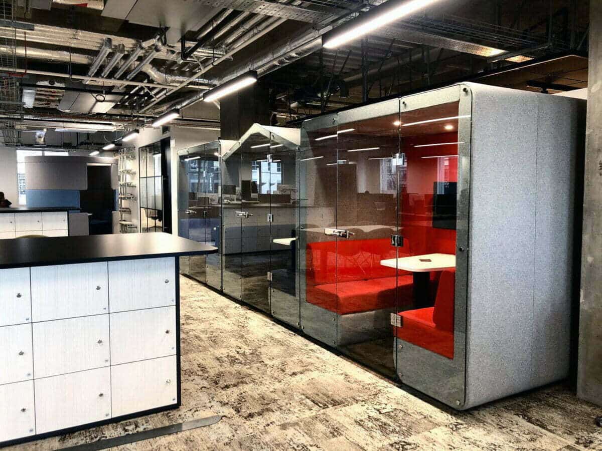 Bob Meeting Den Creates A Flexible Moveable Meeting Space