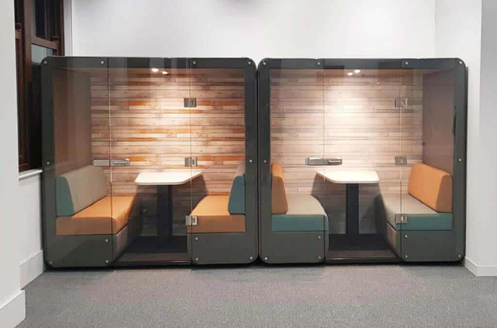 Bob Meeting Den Creates A Flexible Moveable Meeting Space