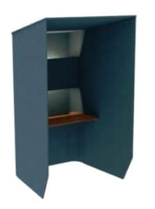 BuzziBooth Standing, Seated Or Low Back Acoustic Work Pods