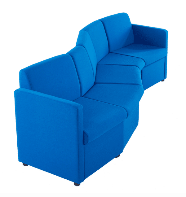 Cabbie Modular Soft Seating | Straight And Angled Seat Units