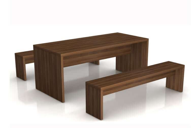 Cafe Bench Tables And Seats For Breakout And Dining Spaces