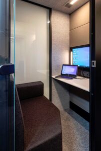 Calma Z Booth | Secluded Mobile Workspaces For 1 Or 2 People