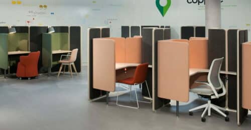 Coppice Work Booth Provides Privacy And Reduces Distractions