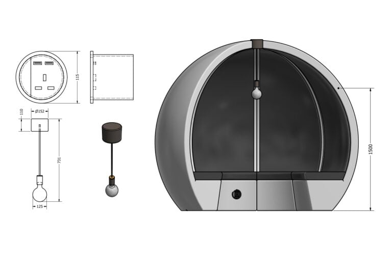 Escape Pod | A Secluded Space To Meet For Up To 7 Occupants