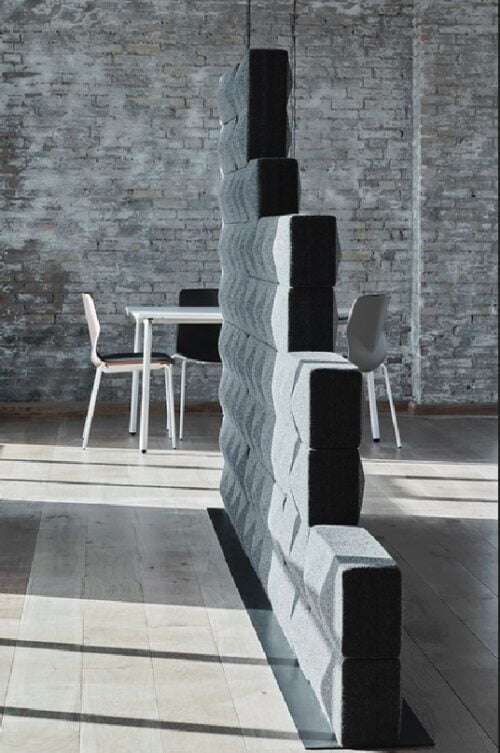 Fabricks Acoustic Brick | Reduces Noise While Defining Zones
