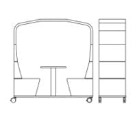 Fifteen Cabana Mobile Booth | Versatile Space For 2-6 People
