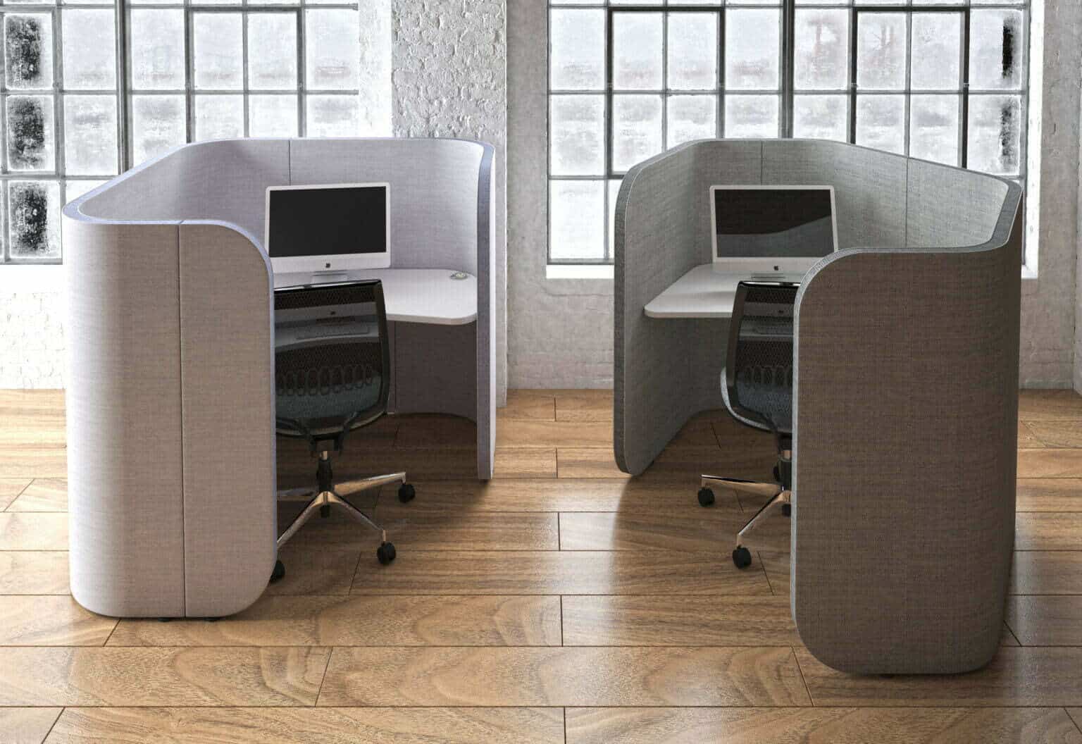 Flexi SQU Pods | Acoustic Booths For One, Two Or Four Users