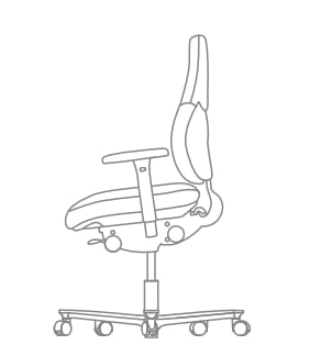 Flo Task Chair Has An Array Of Adjustments To Suit All Users