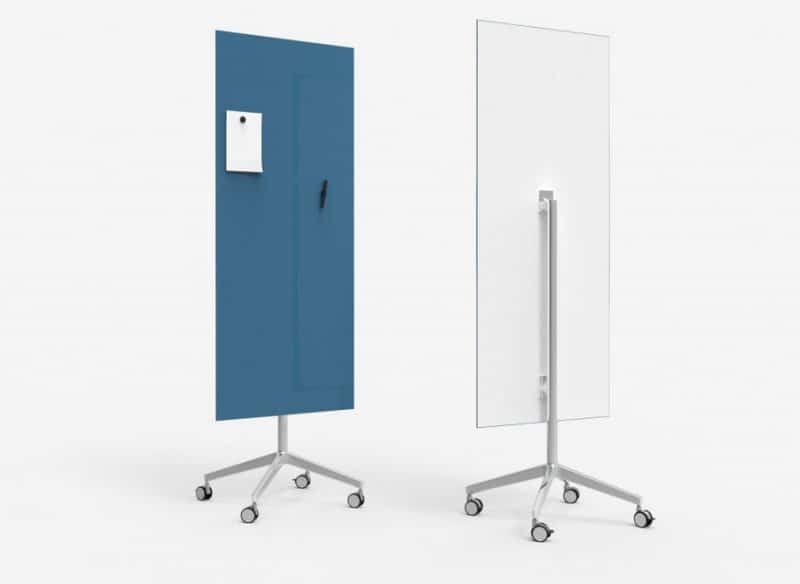 Flow Mobile Writing Board | With Glass Surface In 24 Colours