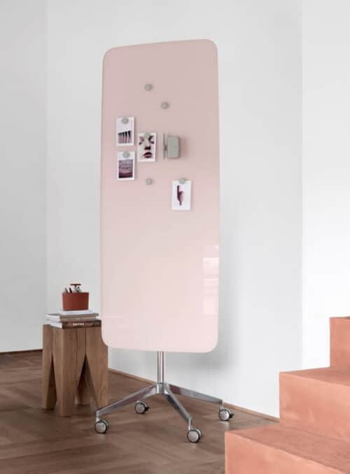 Flow Mobile Writing Board | With Glass Surface In 24 Colours