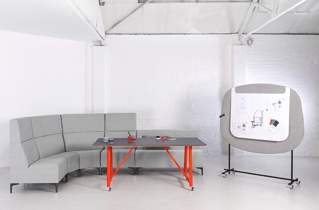 Home Mobile Media Wall For Flexible Working And Learning