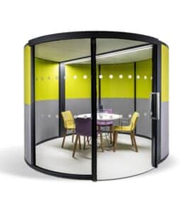Hoozone Circular Pod | Seclusion To Work, Meet & Collaborate