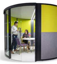Hoozone Circular Pod | Seclusion To Work, Meet & Collaborate