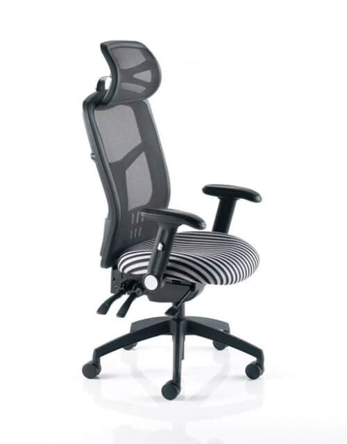 Hybrid Chair Comfortable Durable Mesh Back Task Seating
