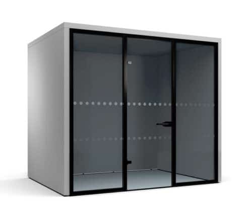 Hyde Booth | Open Or Glass Fronted Workspace For 2-6 People