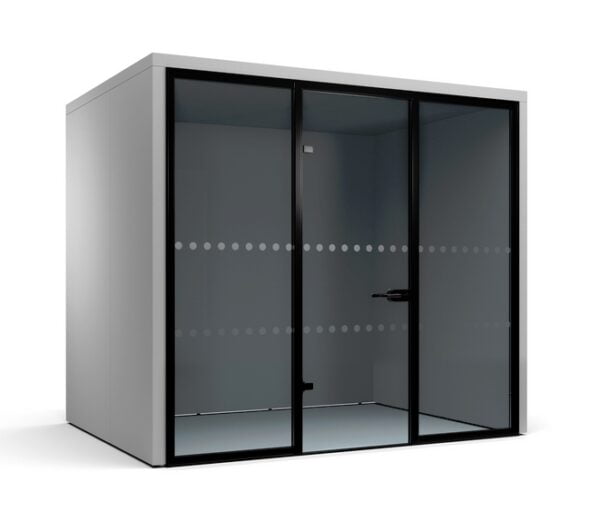 Hyde Booth | Open Or Glass Fronted Workspace For 2-6 People