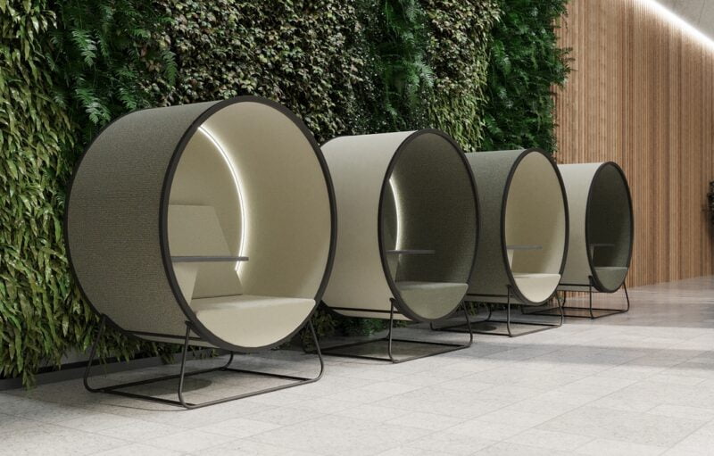 Kuppel Personal Work Pod | Secluded Single Person Workspace