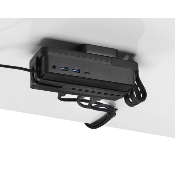 Loop Micro Thin Client Mount | Flexible Under Desk Support