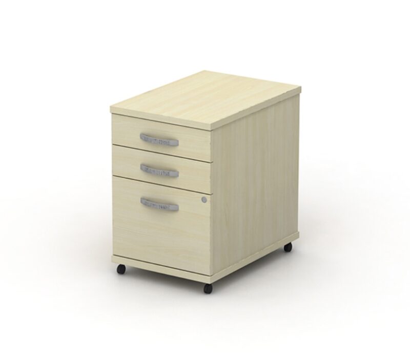 MobilBox Portable Hot Desk Storage Solution With Sliding Top
