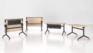 Multibase B2 Folding Table Practical, Mobile And Stackable