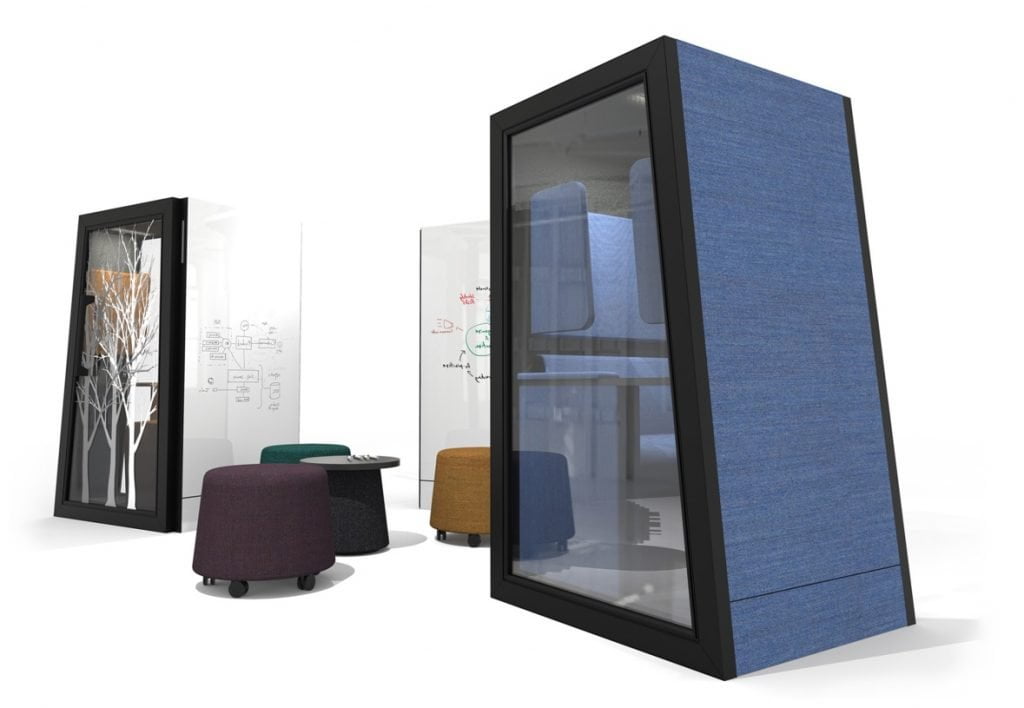 On The QT Phone Booth Provides Enhanced Comfort For Users