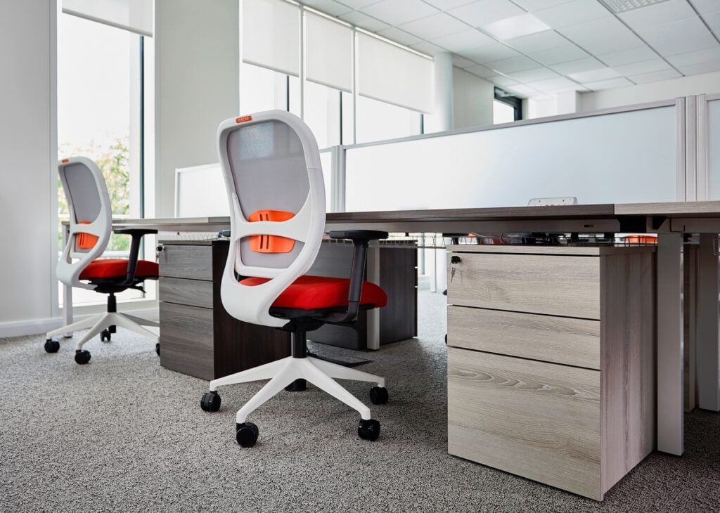 Oscar Meshback Task Chair Provides Superb Ergonomic Support