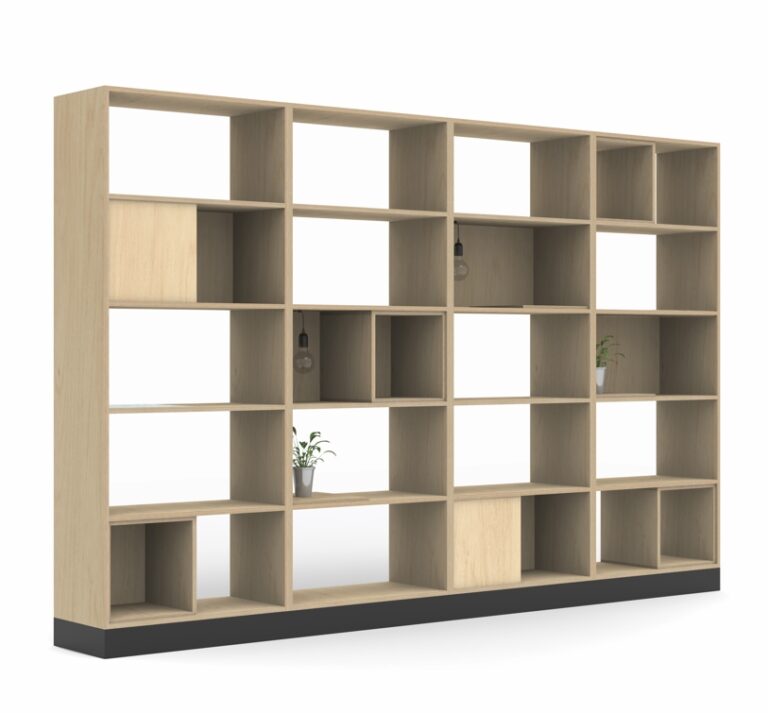 Palisades Wood Zone Divider | Flexible Division Of Workspace