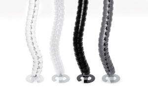 Pathfinder Cable Management | Links Floor To Desk To Ceiling