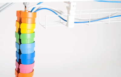 Pathfinder Cable Management | Links Floor To Desk To Ceiling