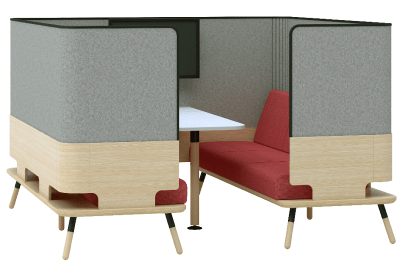 Luna Meeting Booth Creates Seclusion In Open Plan Spaces