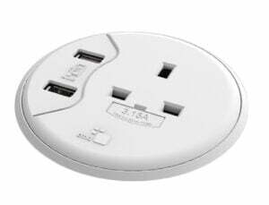 Porthole Power Module | Mains Power Integral USB A+C Charger