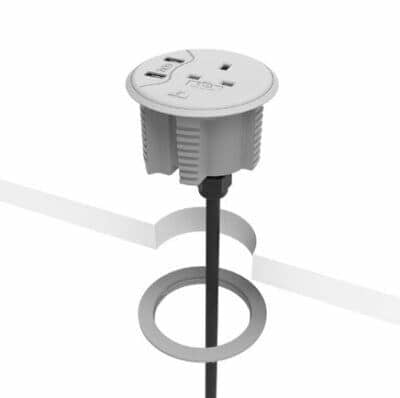 Porthole Power Module | Mains Power Integral USB A+C Charger