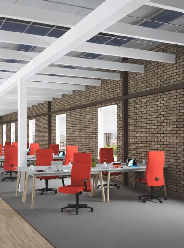 Pro-Activ Task Chair With Medium Or High Back For Comfort.