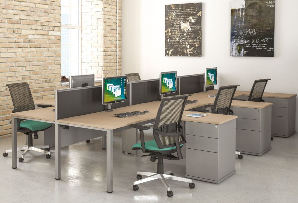Pure Bench Desk | A Flexible, Versatile Bench Desking System