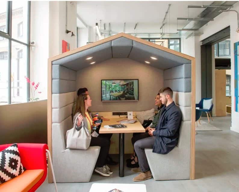 Railway Carriage Meeting Pods Ideal To Collaborate Or Focus