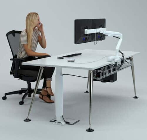 Reach Plus Monitor Arm | Support For Single And Dual Screens
