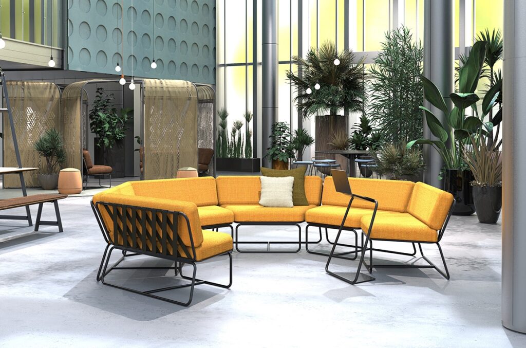 Scrum Sofa Modular Seating For Open Plan Office Environments