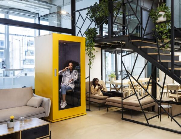 Soho Phone Booth A Secluded Space For Calls Or Focused Work