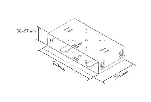 Thin Client Mount | Under Desk Mount For Thin & Zero Clients