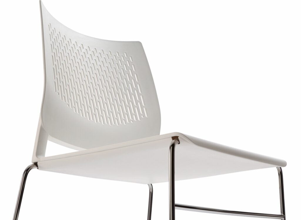 Vibe Chairs And Stools | Perforated Back & Choice Of Colours