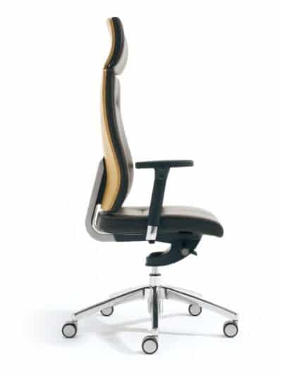 Vibe Show Wood Chair Offers Ergonomic Refined Office Seating