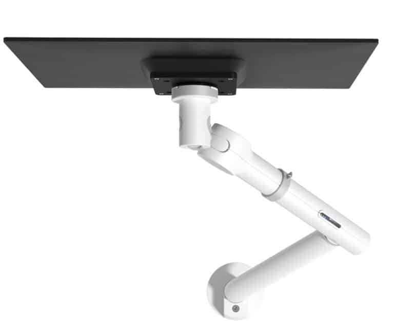 Viewgo Pro Monitor Arm And Top Mount Clamp In Black Or White