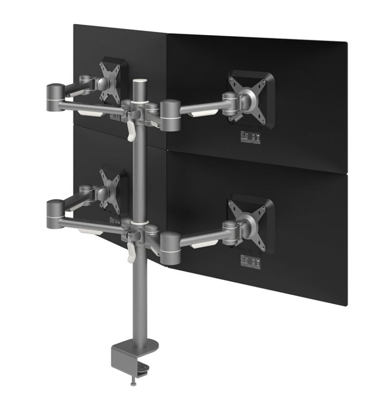 Viewmate Quad Monitor Arm Adjustable Multi-Screen Solution